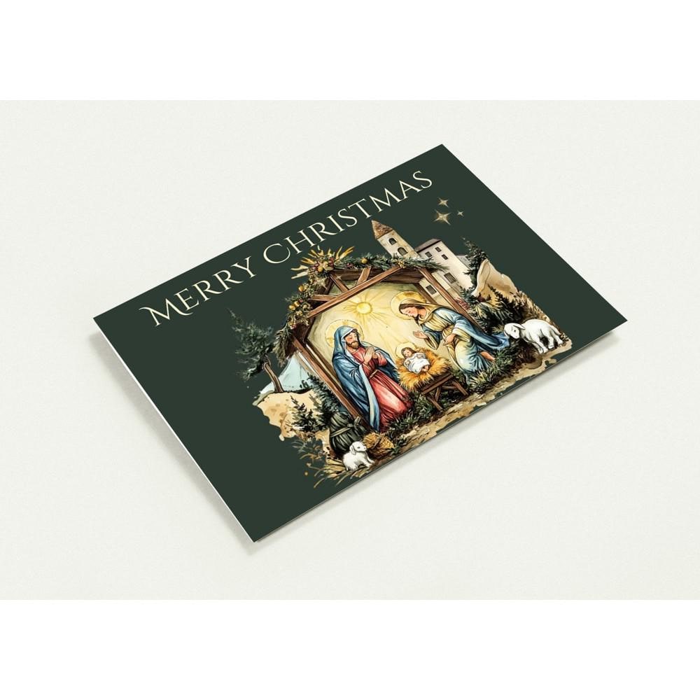Nativity Christmas Card Set: Catholic Religious Cards (pack of 10) - Etsy