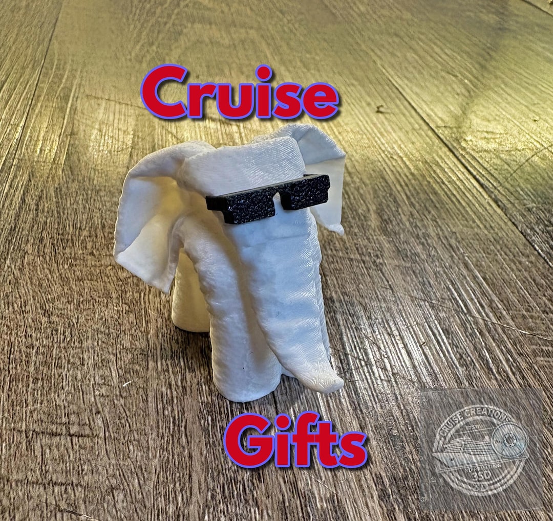 Fun Cruise Ship Gifts Elephant Towel Animals for Cruise Ship Hide ...