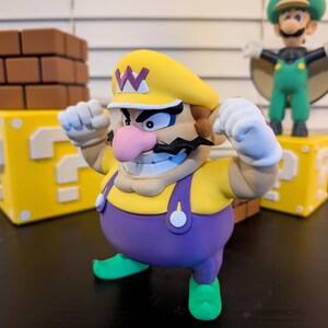 Wario Figure - 6.5" of Wah-someness! (super Mario Brothers) - Etsy