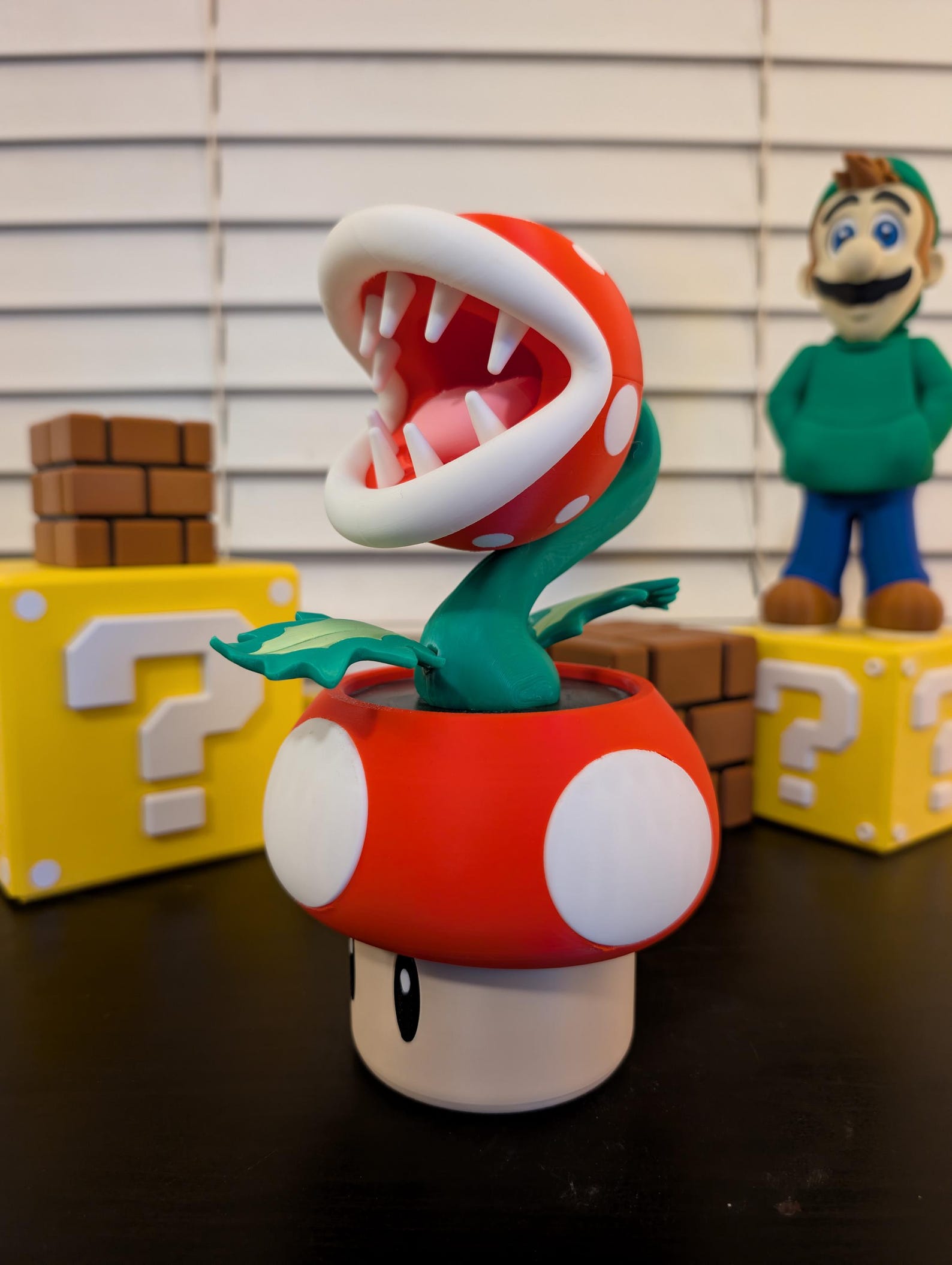 Super Mario Mushroom Piranha Plant Twist-off Container - Etsy