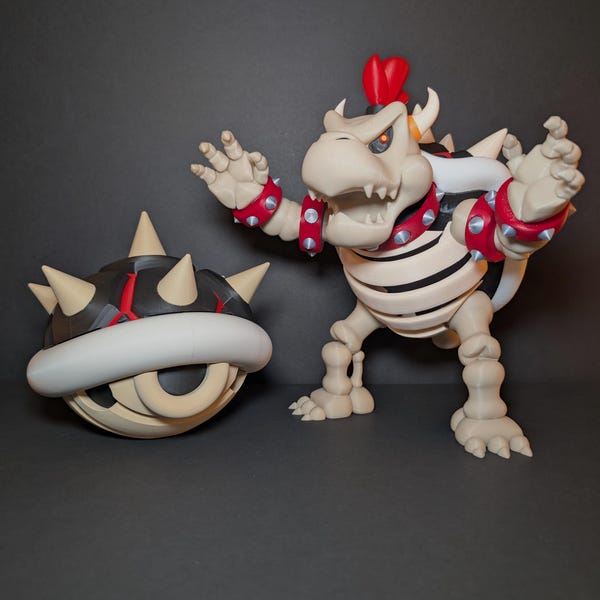Bowser Red - Etsy