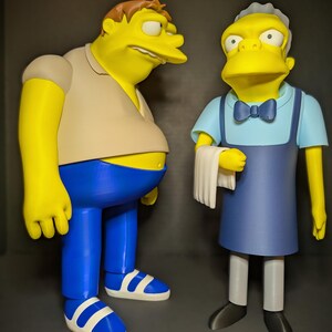 Barney Gumble Figure - the Simpsons' Duff-loving Legend! Standard (9 ...