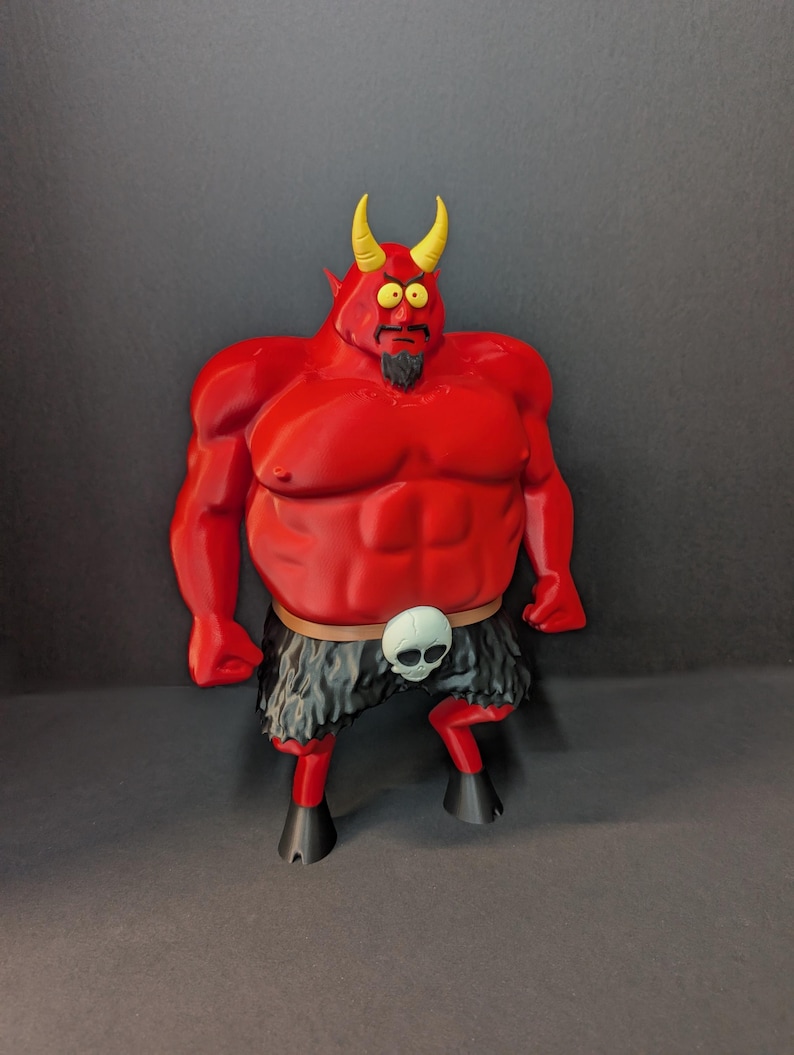 South Park Satan Figure – Red Devil Collectible Statue – Large 12.5” or ...
