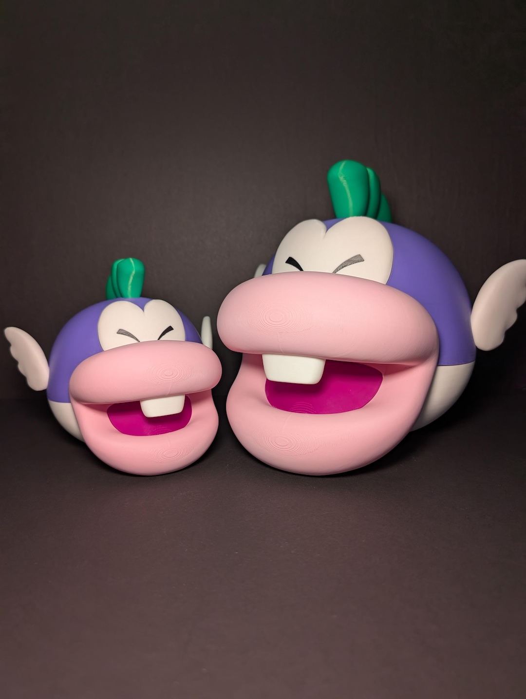 Cheep Chomp Figure – Big Mouth Retro Game Display Piece – Small or ...