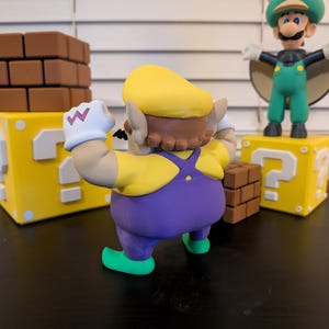 Wario Figure - 6.5" of Wah-someness! (super Mario Brothers) - Etsy