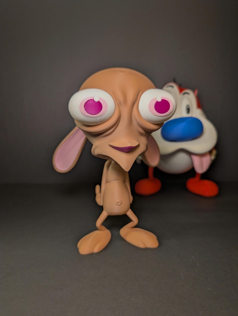 Ren & Stimpy Figures – Loud, Weird, and Perfectly Nostalgic! - Etsy