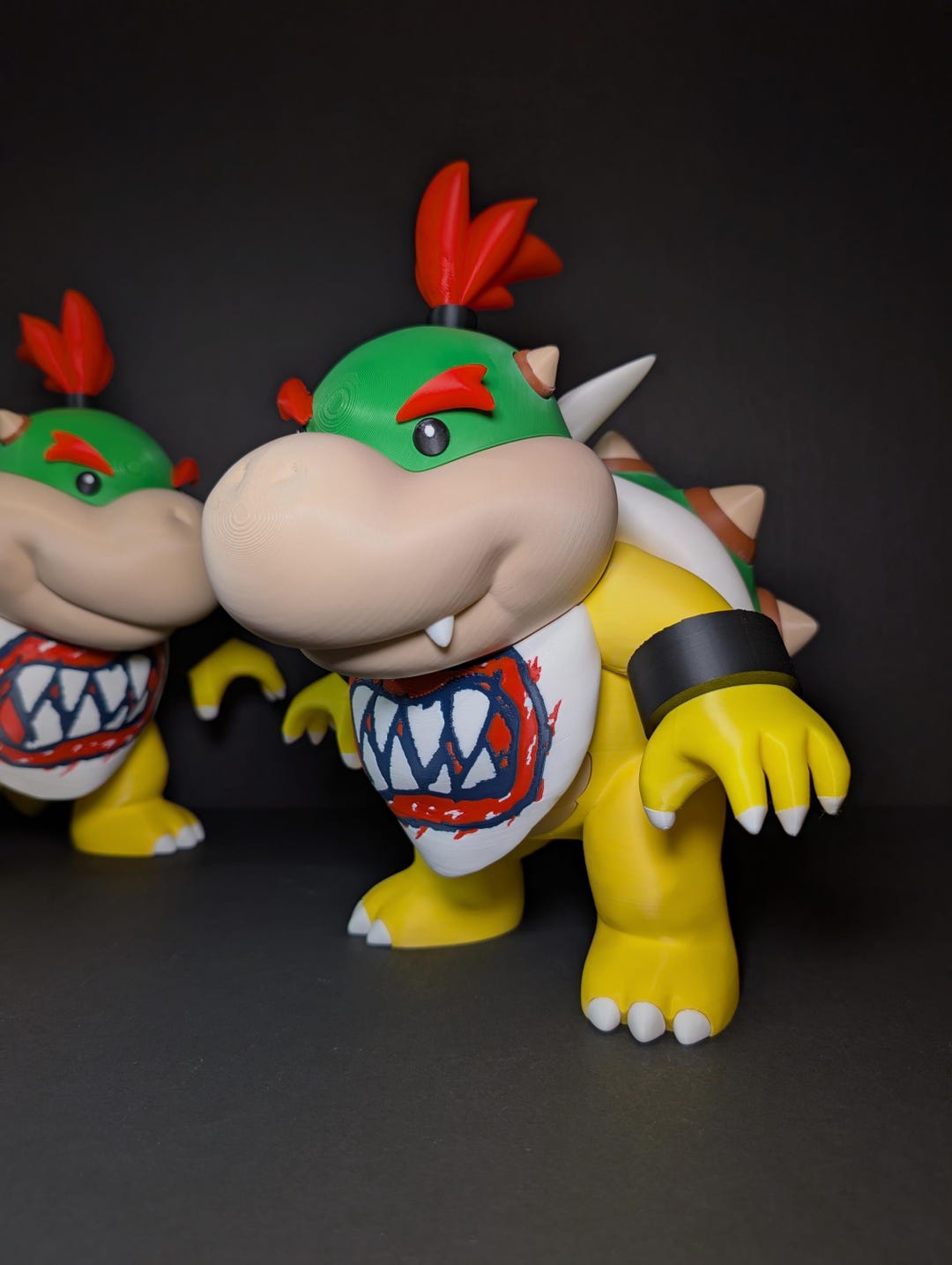 Bowser Jr. Figure – 10.5" Tall Display Statue – Game-inspired Koopa ...