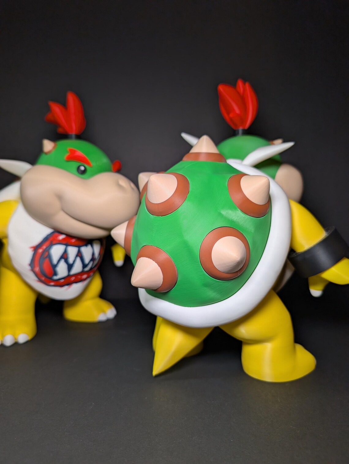 Bowser Jr. Figure – Small, Large, or Clown Kart Bundle - Etsy