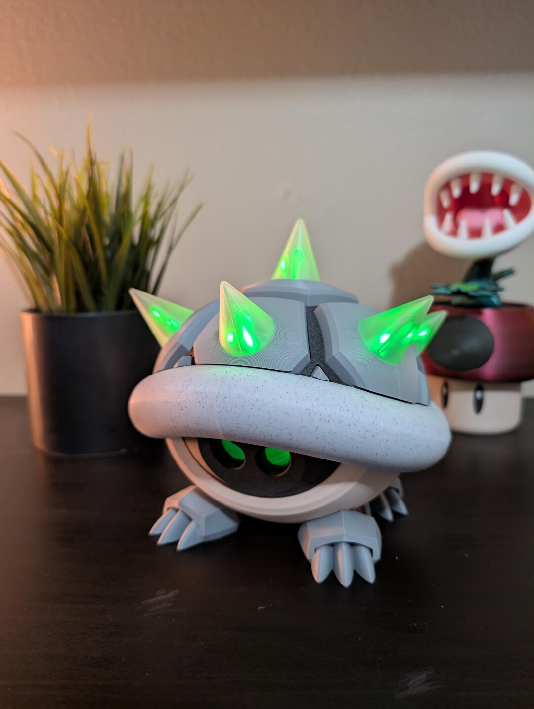 Super Mario Brothers Bony Beetle Shell Controller Holder With LED ...