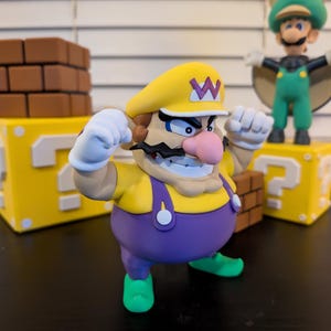 Wario Figure - 6.5" of Wah-someness! (super Mario Brothers) - Etsy