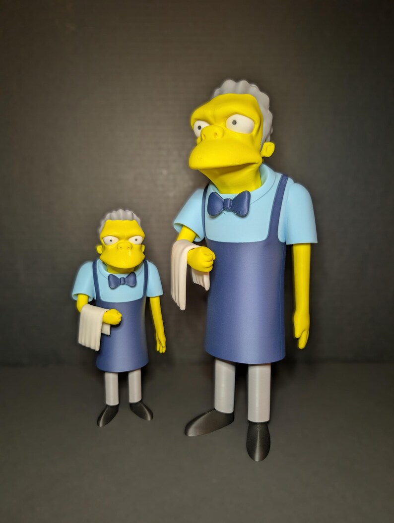 Moe Szyslak Figure - the Simpsons Bar Keep! Standard (8.75") or Large ...