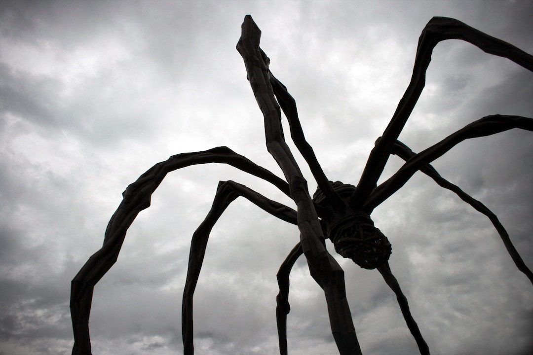 Large Metal Spider in Ottawa - Black and White Photograph - Black and ...