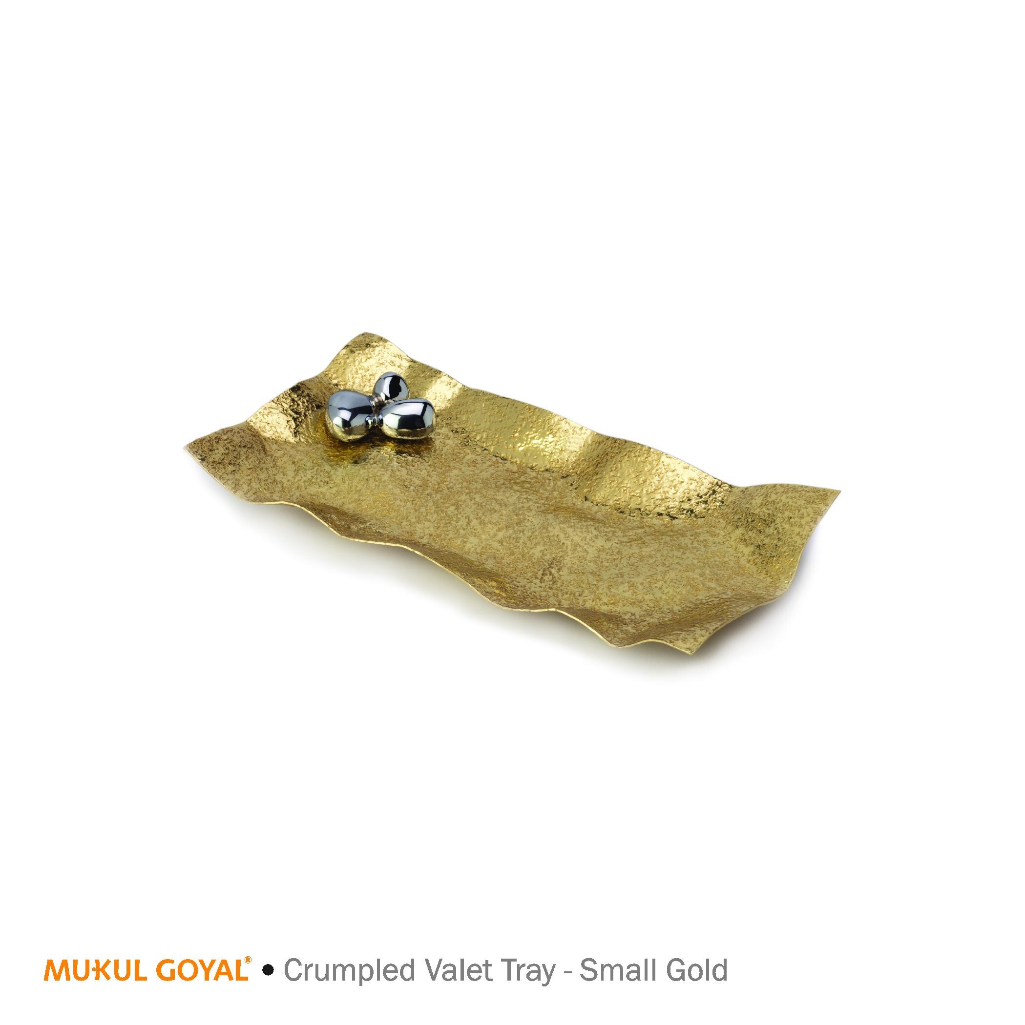 Crumpled Valet Tray - Mukul Goyal Design - Etsy