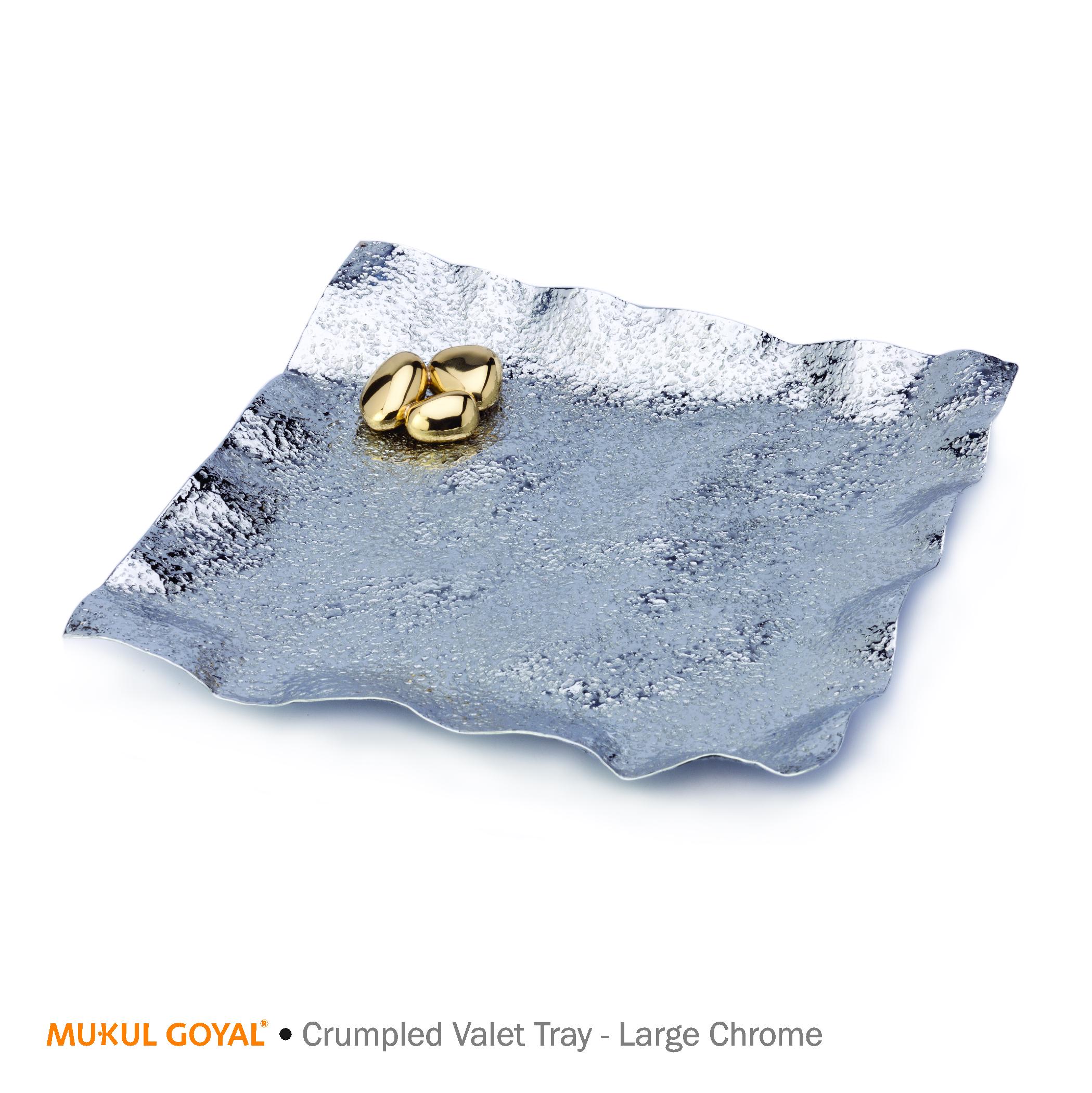Crumpled Valet Tray - Mukul Goyal Design - Etsy