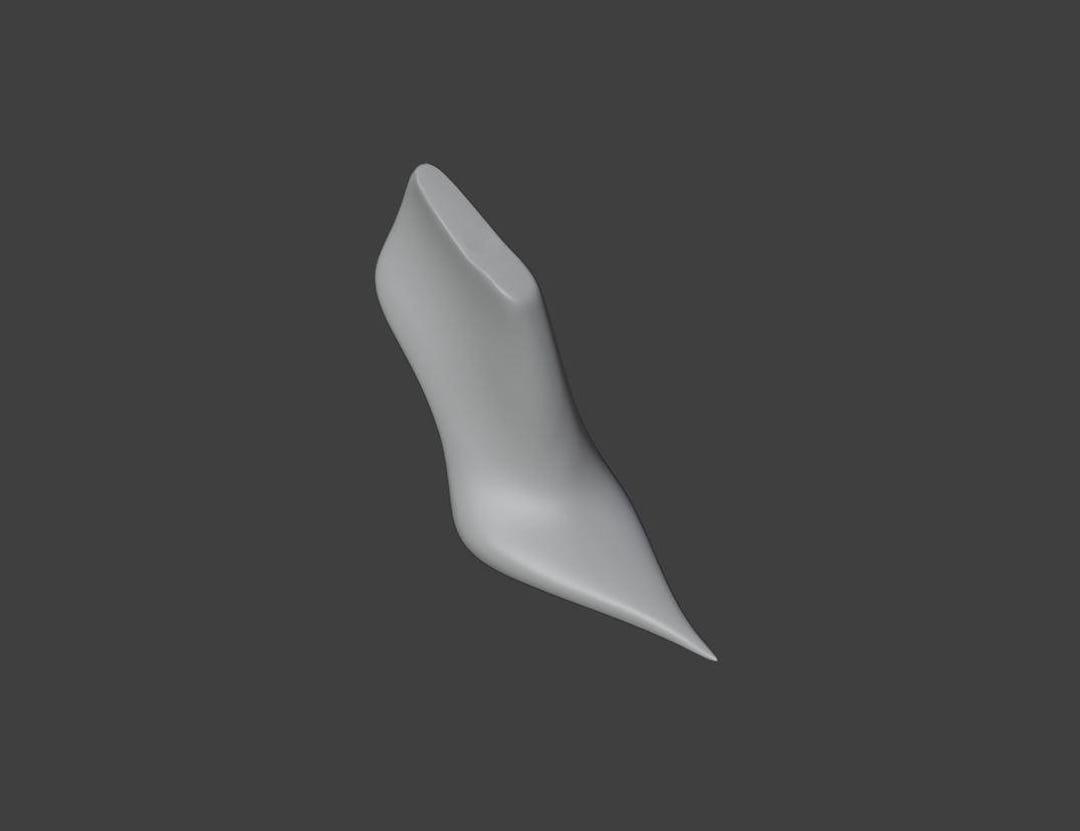 3D STL Women Pointed High Heel Shoe Last - Etsy