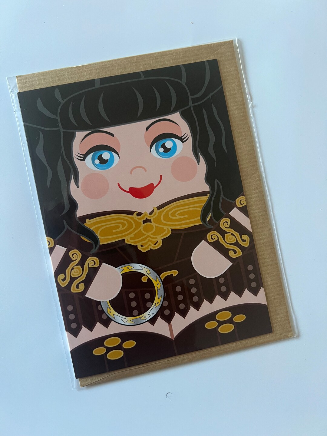 Xena Warrior Princess A5 Greeting Card With Envelope - Etsy