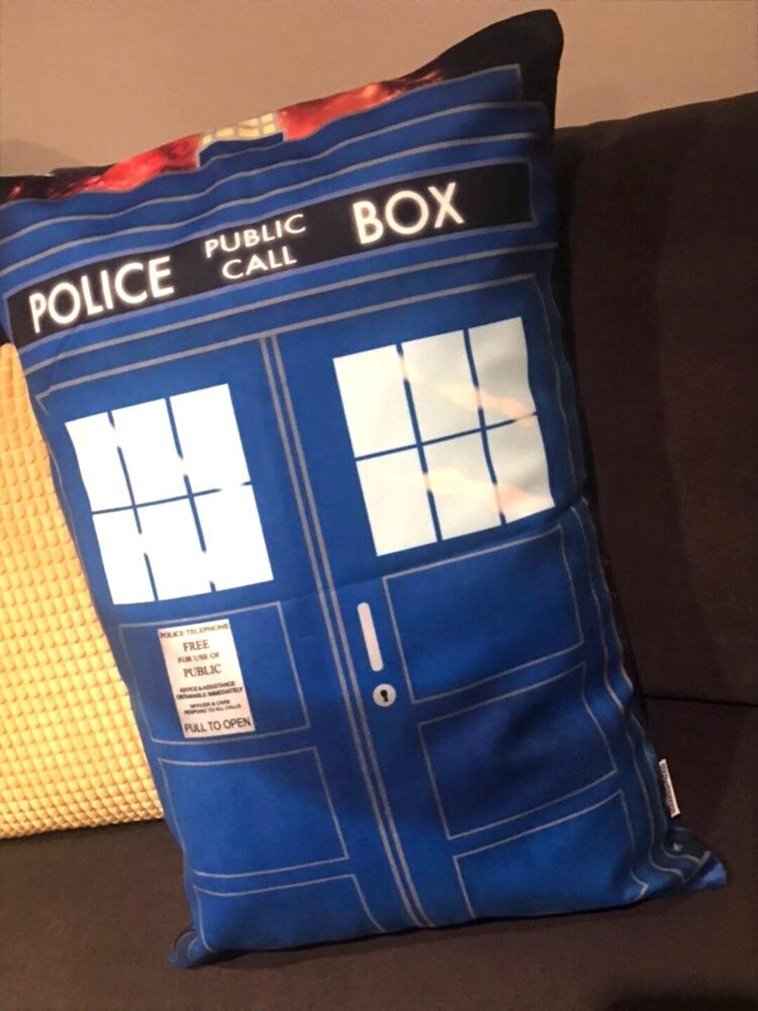 Dr Who the Tardis 'hero Hugger' Decorative Pillowcase Custom Design - Etsy