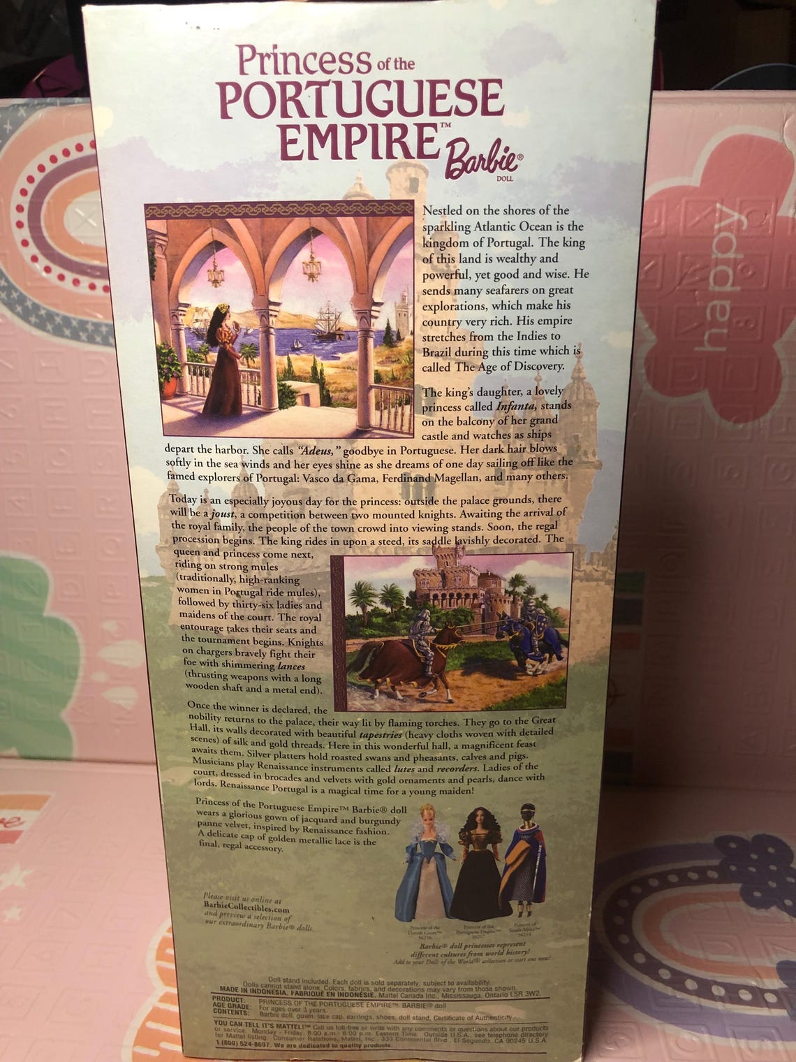 Barbie Dolls of the World. Princess of the Portuguese Empire. - Etsy