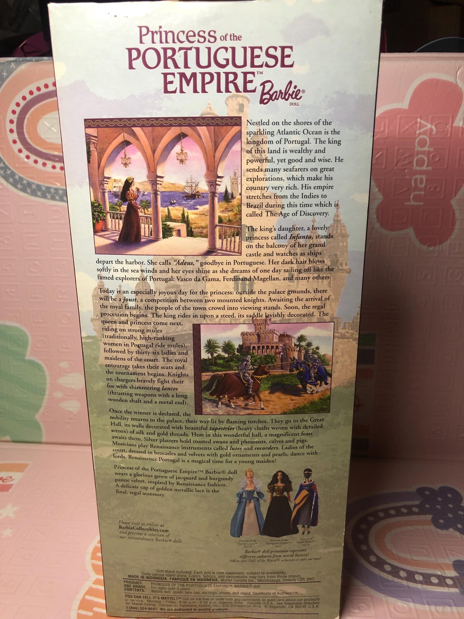 Barbie Dolls of the World. Princess of the Portuguese Empire. - Etsy