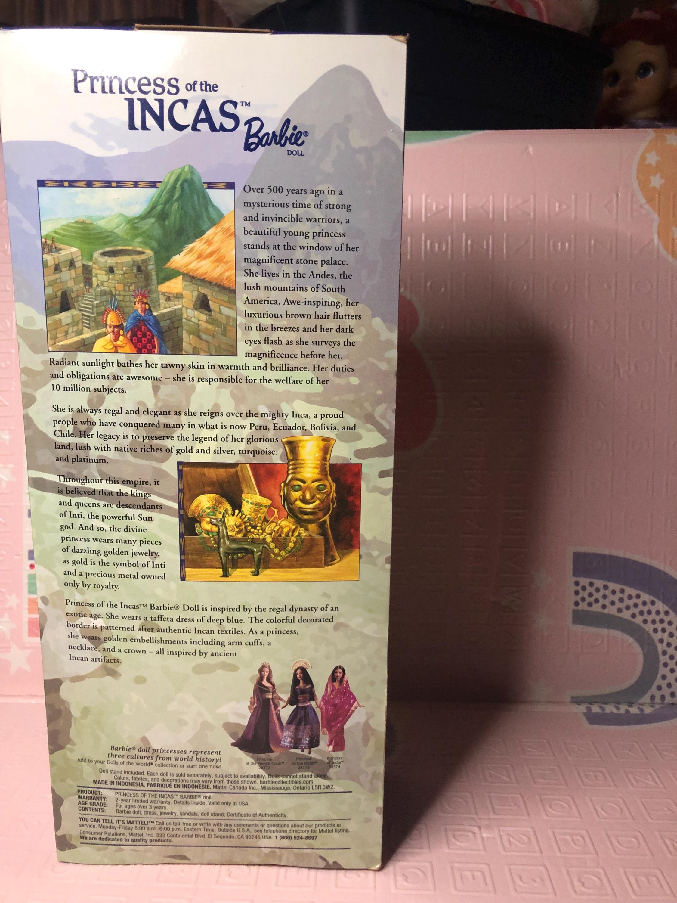 Princess of the Incas Dolls of the World. - Etsy