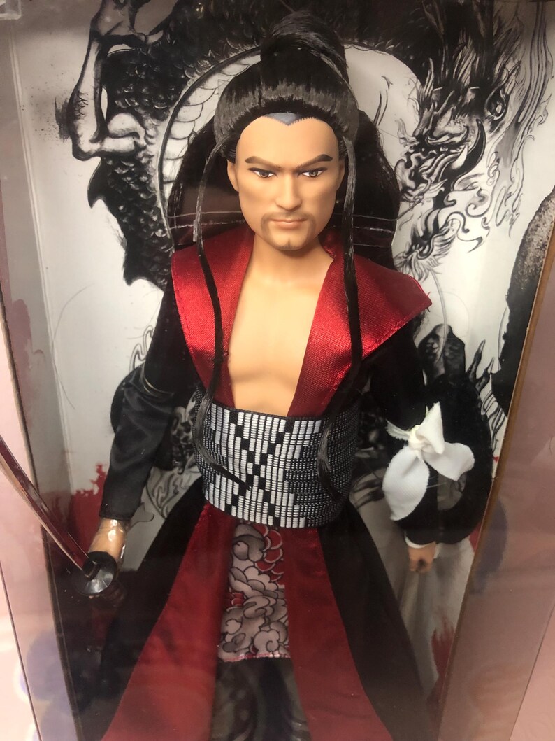 Vintage Ken Doll Samurai. Japan, Pink Label. - Etsy