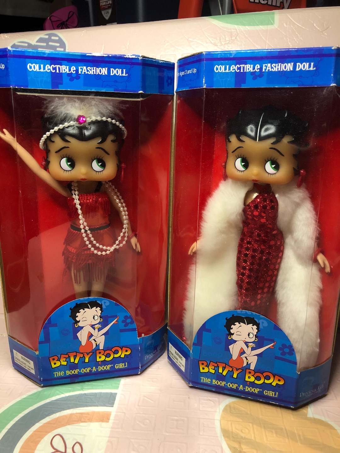 Betty Boop Collectible Fashion Dolls Both in Red Dresses - Etsy
