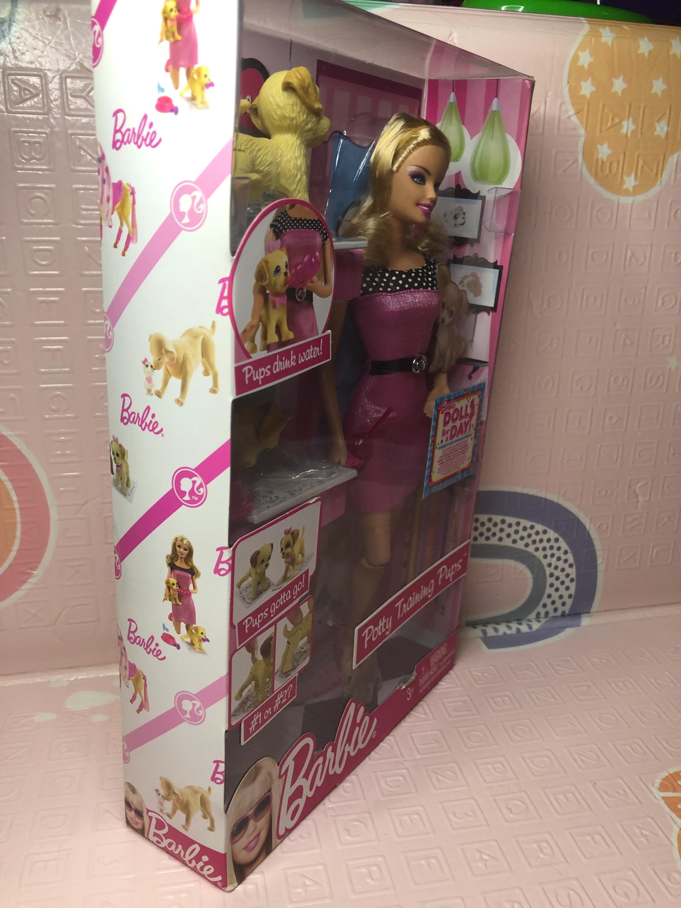 Barbie With Potty Training Pups and Accessories. - Etsy