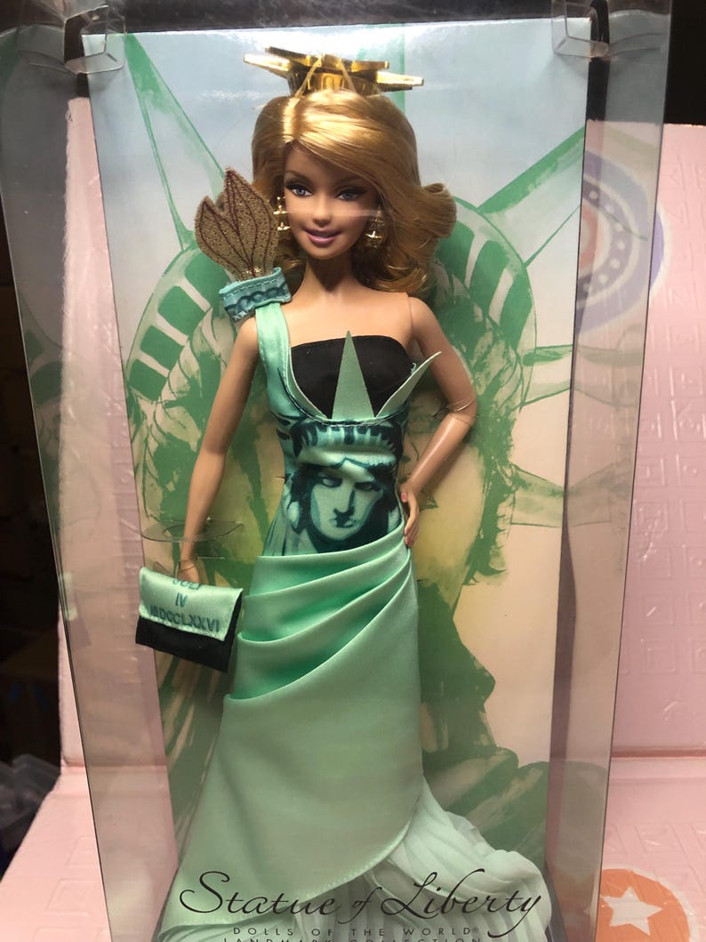 Statue of Liberty Doll. Dolls of the World Landmark Collection. - Etsy