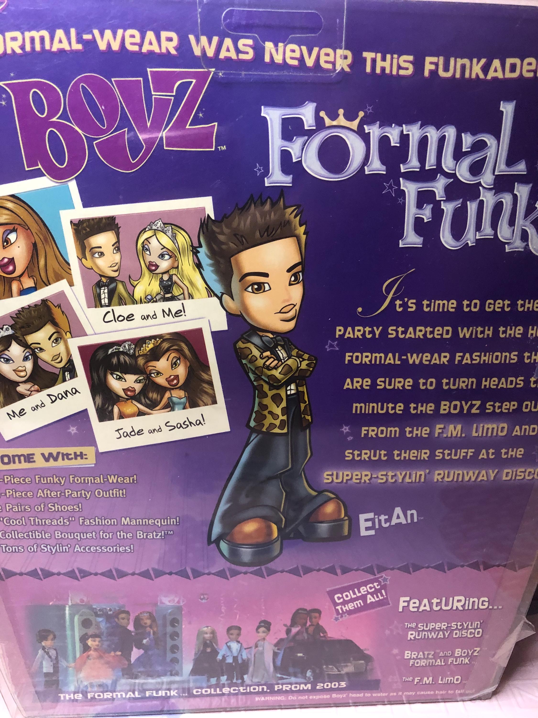 Vintage Bratz Boyz Formal Funk Eitan, Limited Edition Prom 2003 - Etsy