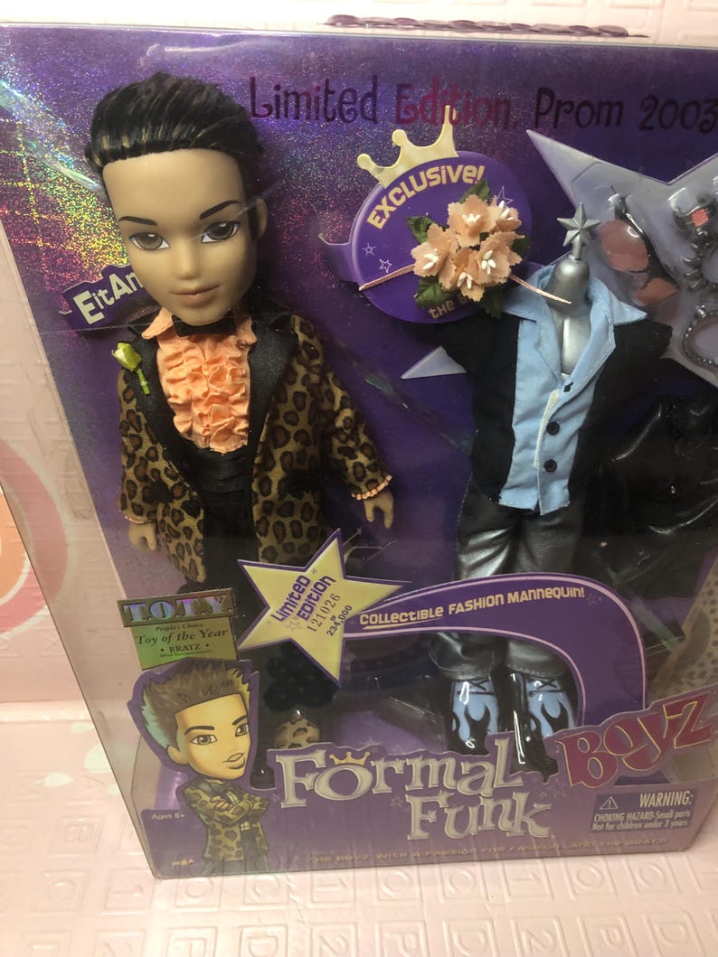 Vintage Bratz Boyz Formal Funk Eitan, Limited Edition Prom 2003 - Etsy