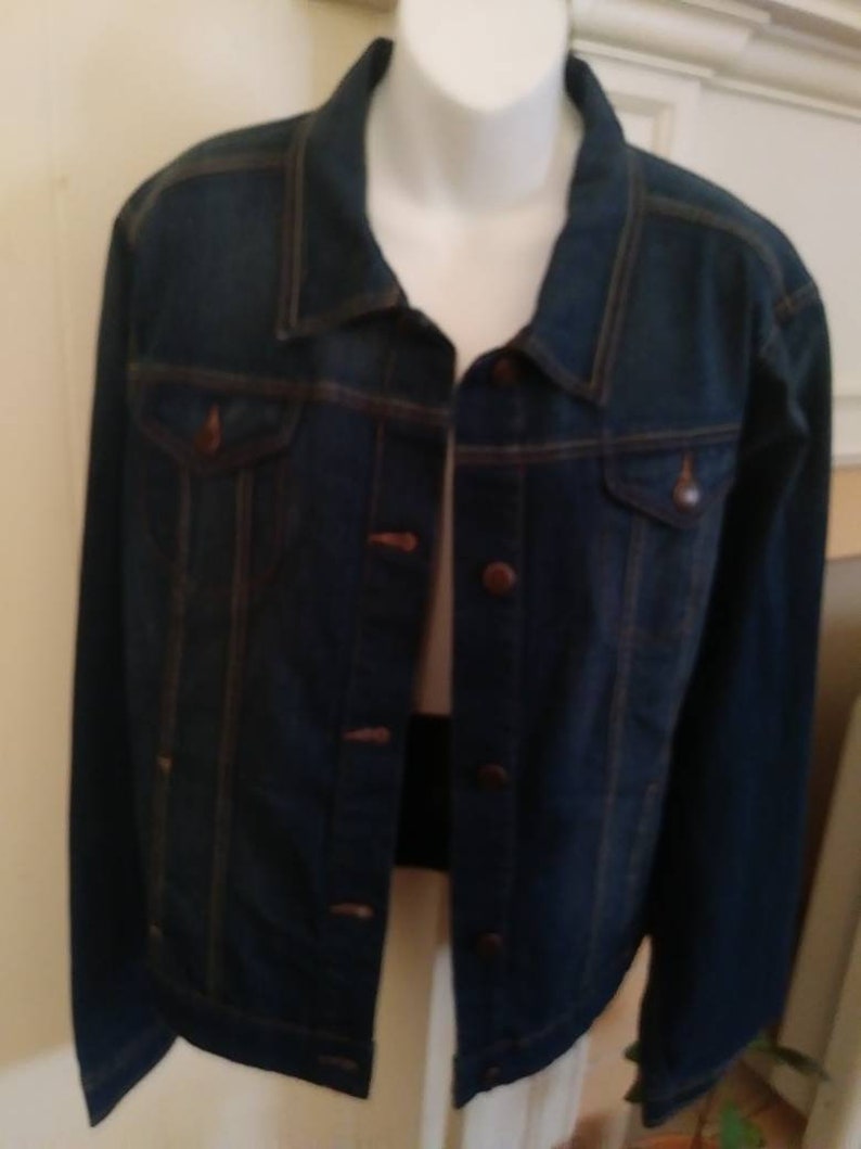 Denim Jean Jacket Native American Applique - Etsy