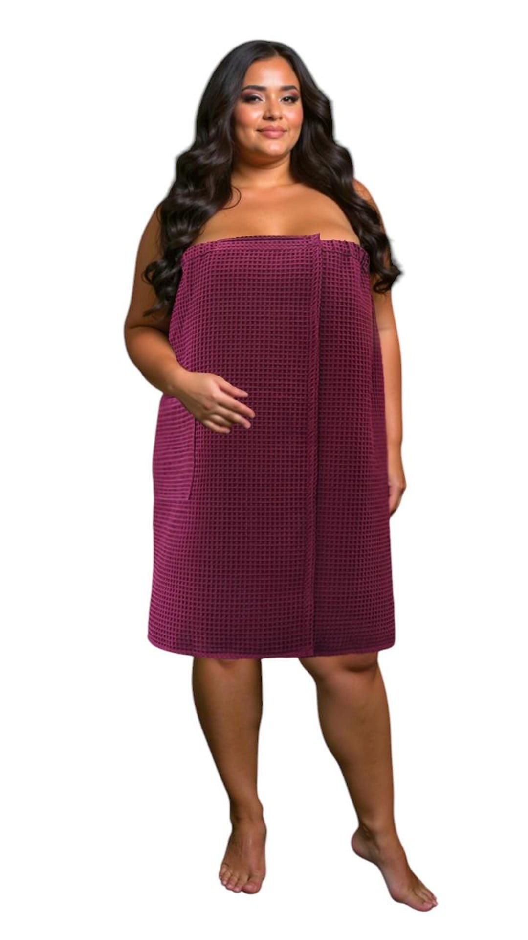 Plus Size Towel Wrap for Women, Cotton Spa Wrap, Sauna Pareo, Sarong ...