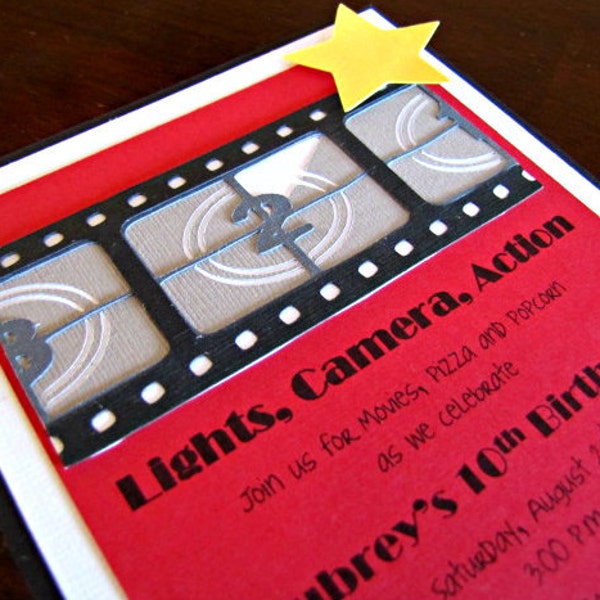 Old Hollywood Invite - Etsy