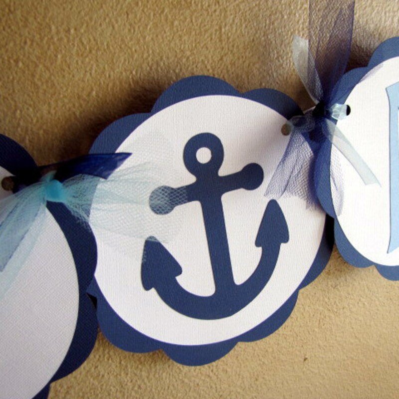 Anchor Banner - Etsy