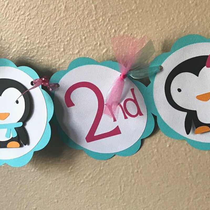 Penguin Banner - Etsy
