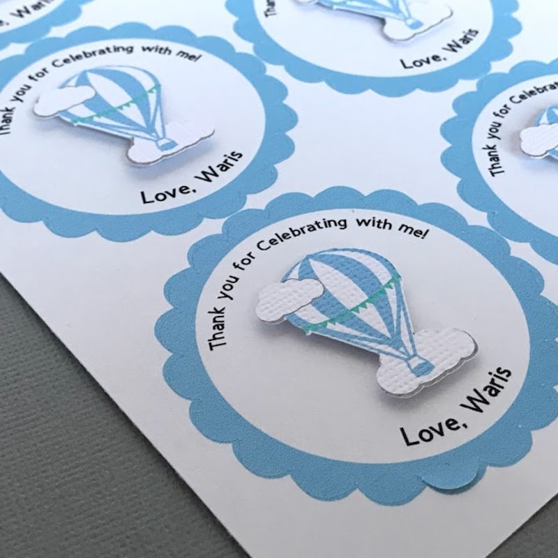 Balloon Stickers - Etsy