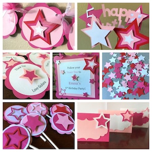 Star Party Cake Topper, American Birthday Party, Girl Doll Party ...