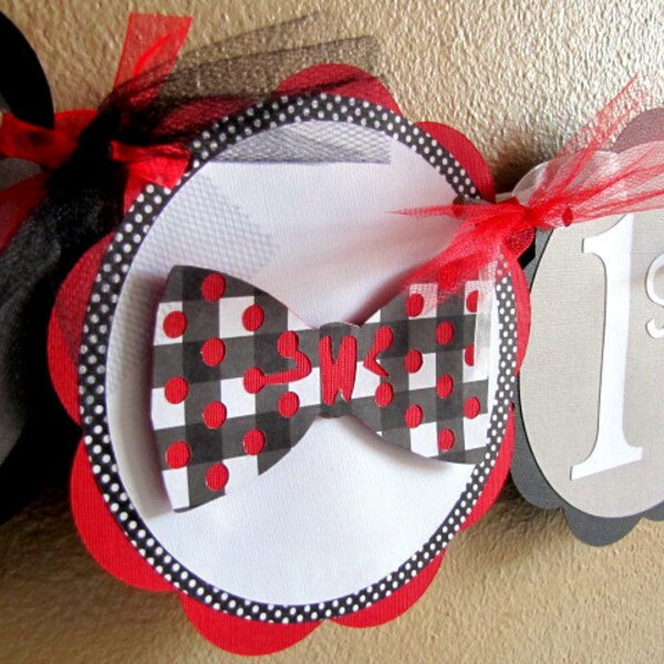 Bowtie Banner - Etsy