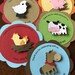 Farm Animal Favor Tags, Barn Birthday Party Goodie Bag Tag, Farm Baby ...