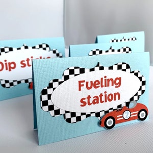 Vintage Race Car Stickers,personalized Two Fast Party Favor Sticker ...