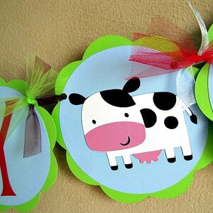 Farm Animal Favor Tags, Barn Birthday Party Goodie Bag Tag, Farm Baby ...