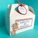 Reindeer Party Favor Boxes: Christmas Goodie Treat Box, Cookie Exchange ...