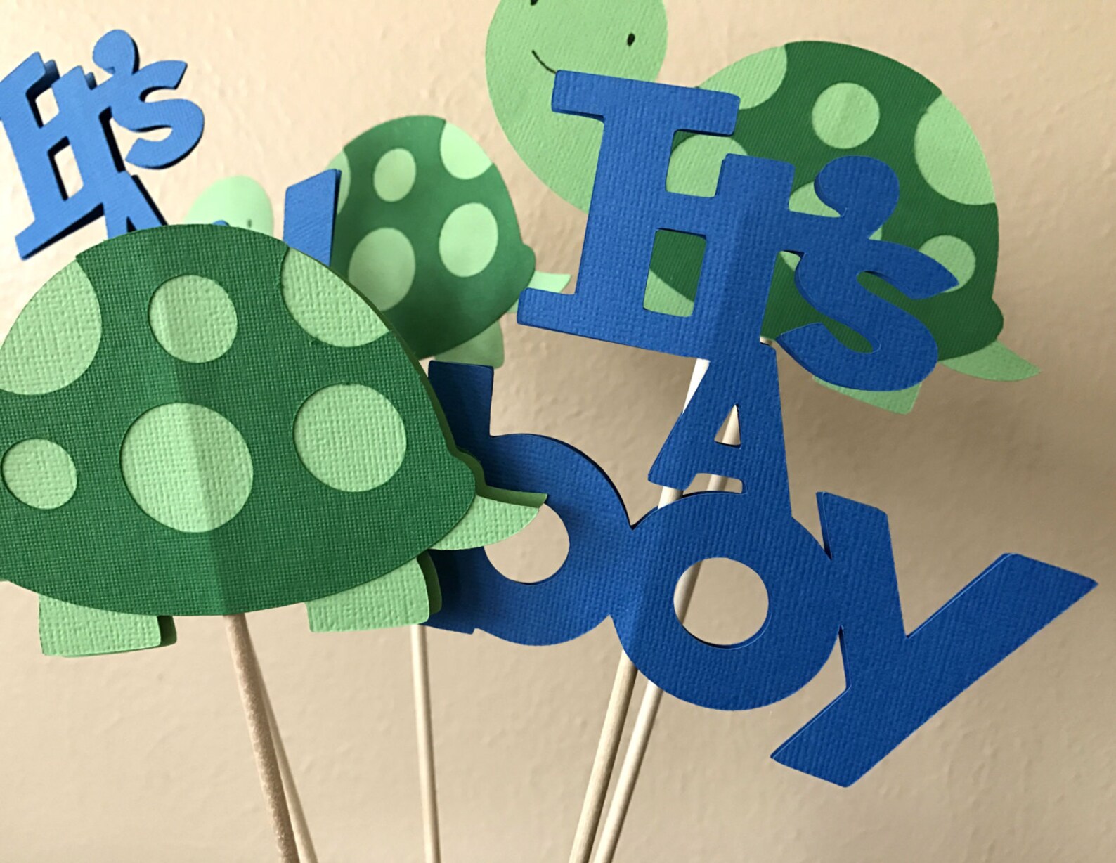 Turtle Baby Shower Centerpiece Turtle Birthday Party | Etsy