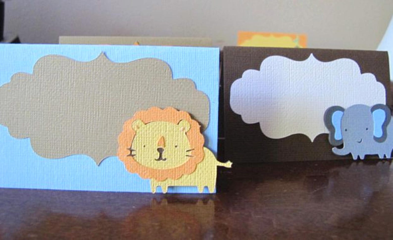 Safari Party Food Tent Cards: Jungle Animal Place Cards, Set of 10 - Etsy