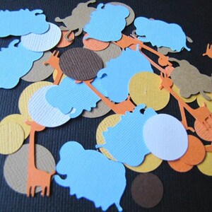 Safari Animal Confetti Jungle Birthday Party Decoration - Etsy