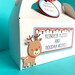 Reindeer Party Favor Boxes: Christmas Goodie Treat Box, Cookie Exchange ...