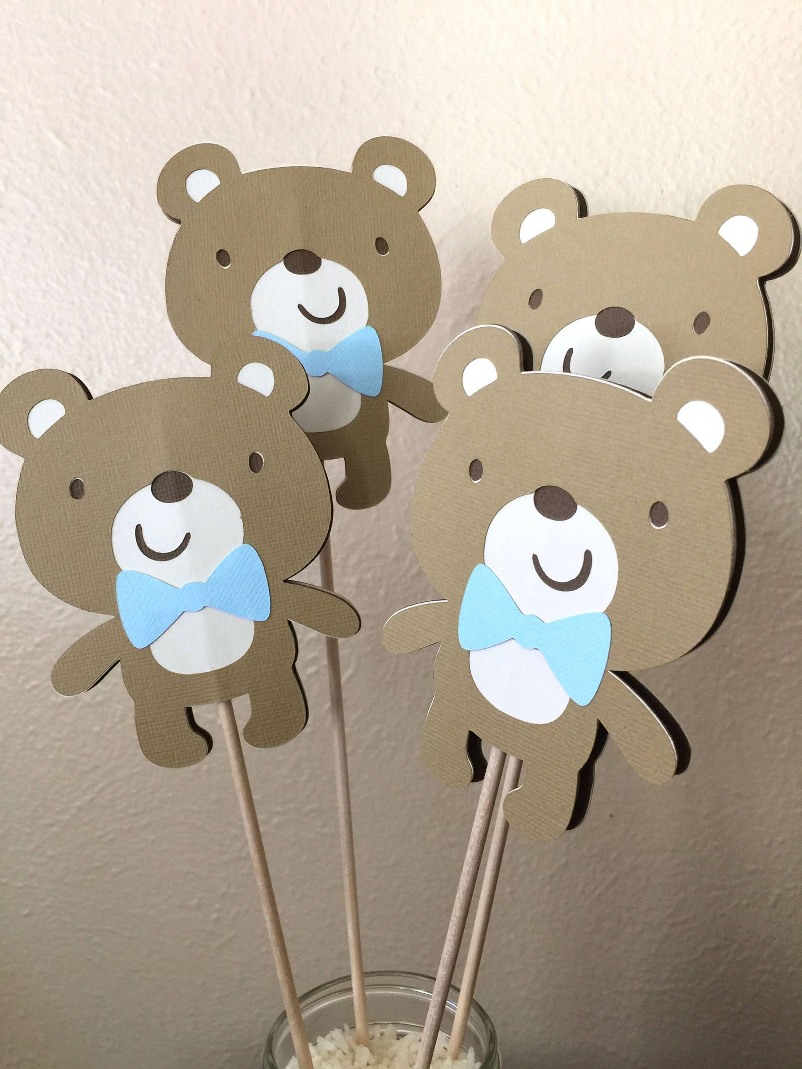 Teddy Bear Banner Bear Birthday Party Decoration Boy Baby - Etsy