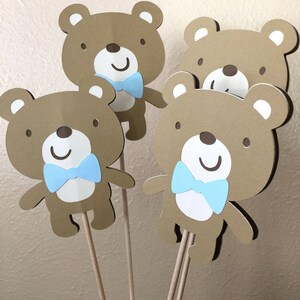 Teddy Bear Banner, Bear Birthday Party Decoration, Boy Baby Shower ...
