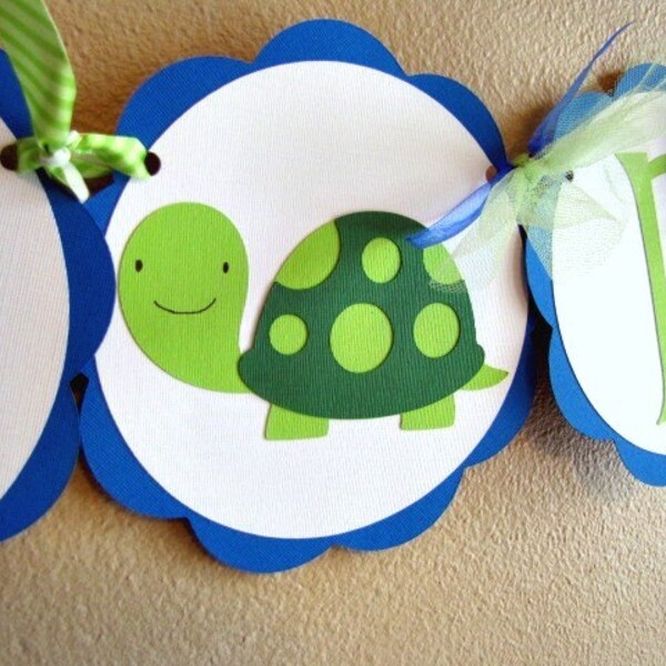 Turtle Birthday Party - Etsy