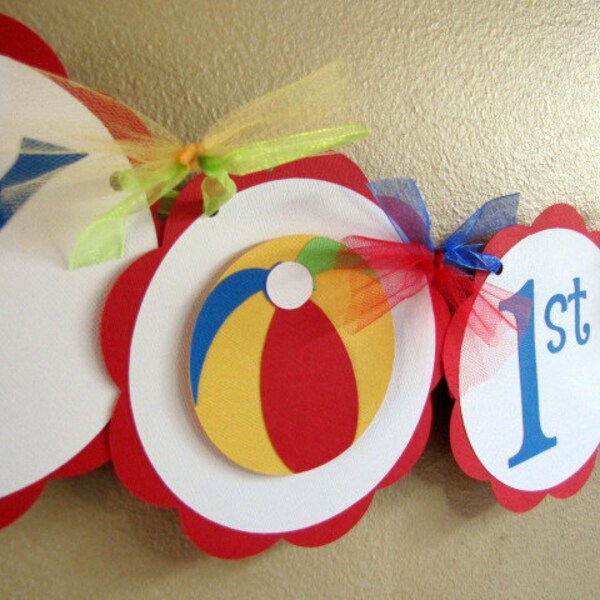 Beach Ball Birthday - Etsy